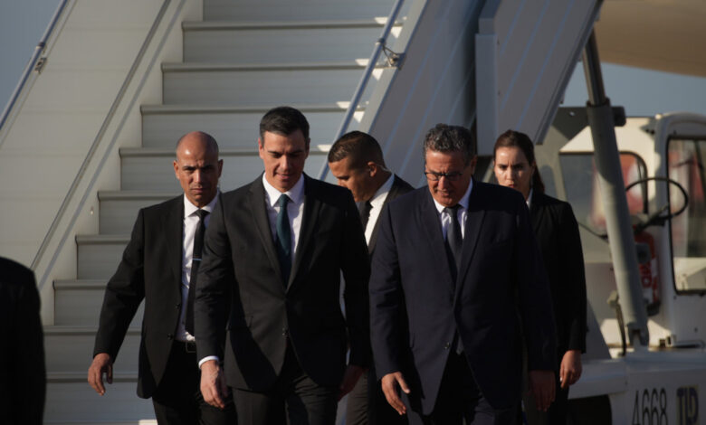 Pedro Sánchez arrive au Maroc - EUROMAGREB.COM